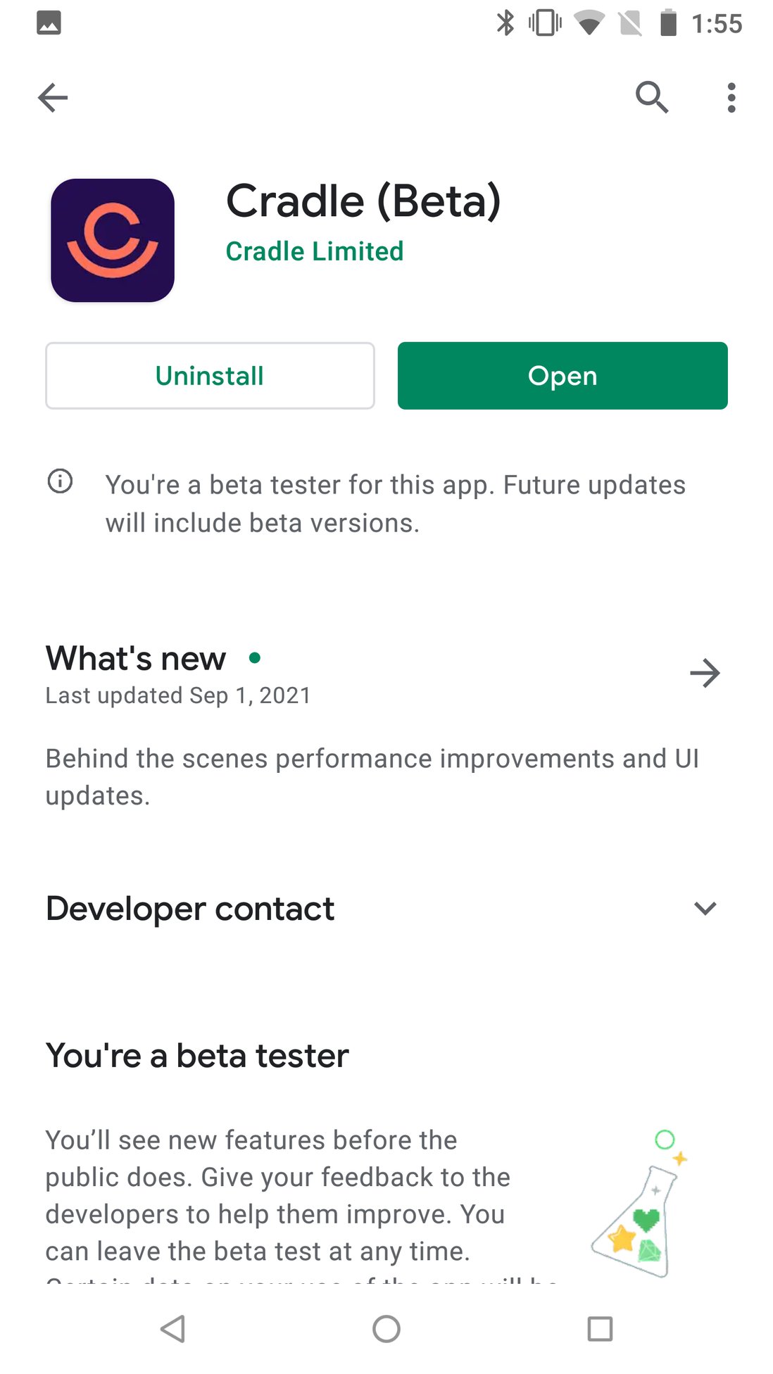 Setting up Cradle on Android